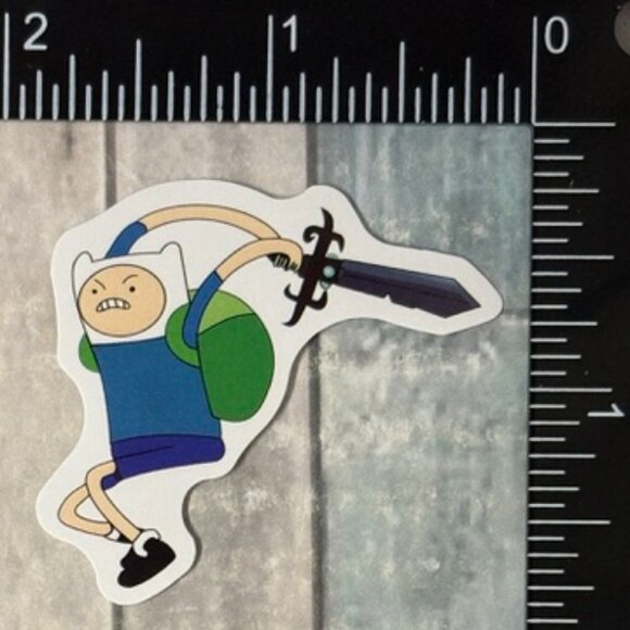 Office | 110 Adventure Time Reusable Waterproof Vinyl Sticker Decal ...